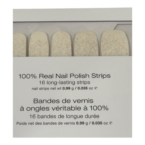 Color Street | Makeup | Color Street Over The Moon Clear Satin White ...